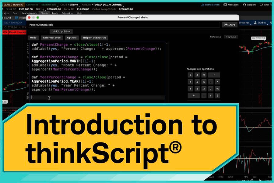 Create Custom Trading Indicators With Thinkscript Charles Schwab